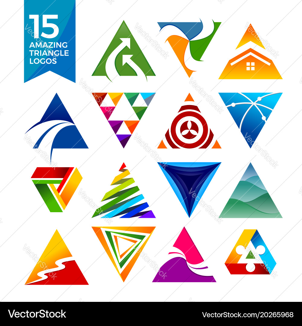 Triangle Shape Logo Triangle Logo Vector & Graphics To Download