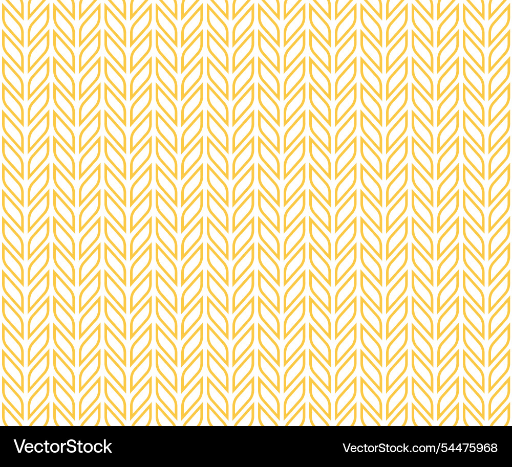 Wheat or rice grain pattern oat grain seamless Vector Image