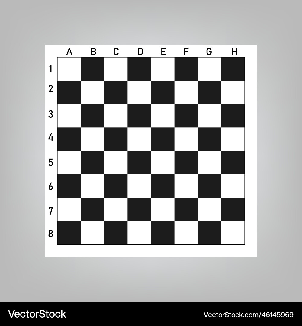 Creative of chess board set Royalty Free Vector Image