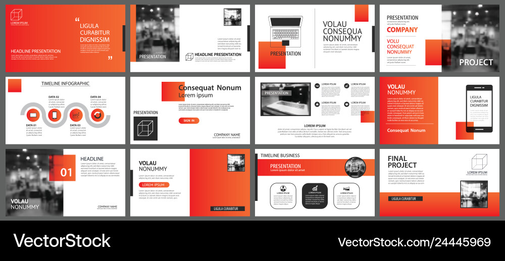 Presentation and slide layout background design Vector Image