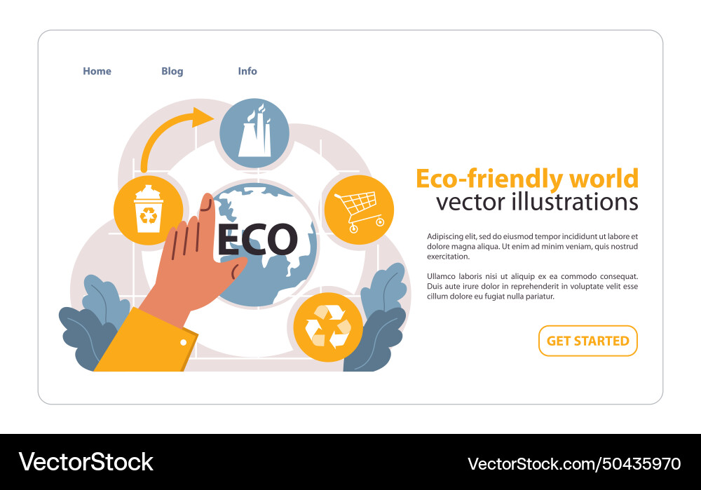 Sdg or sustainable development goal global Vector Image