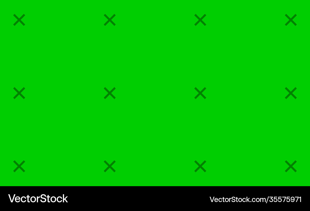 Green screen chroma key background with tracking Vector Image