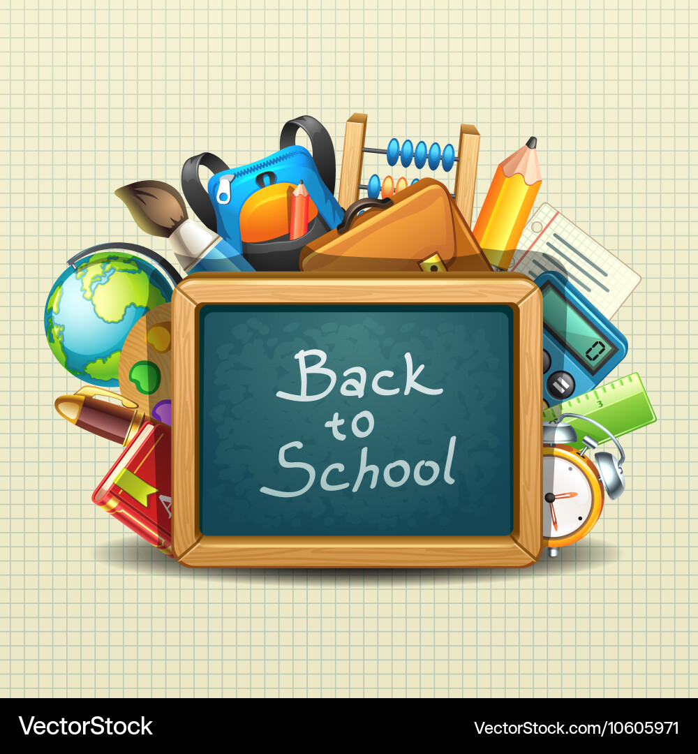 School Royalty Free Vector Image - VectorStock