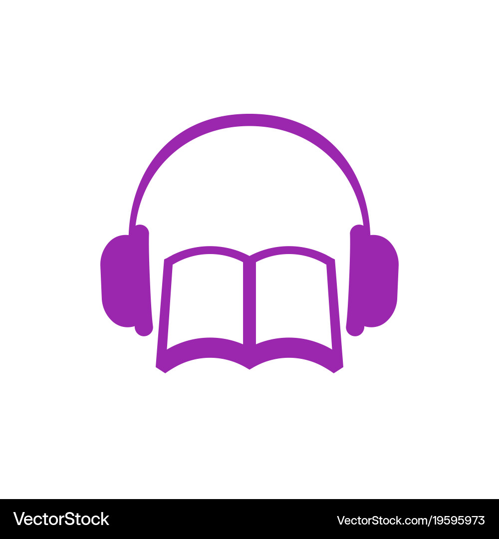 Audiobook icon Royalty Free Vector Image - VectorStock