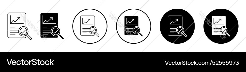 Auditor-Symbol auf weißem Hintergrund Lizenzfreier Vektor