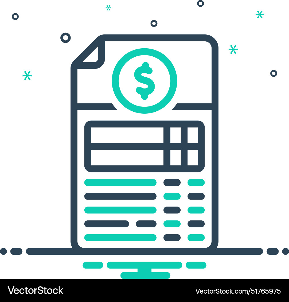 Invoice Royalty Free Vector Image - VectorStock
