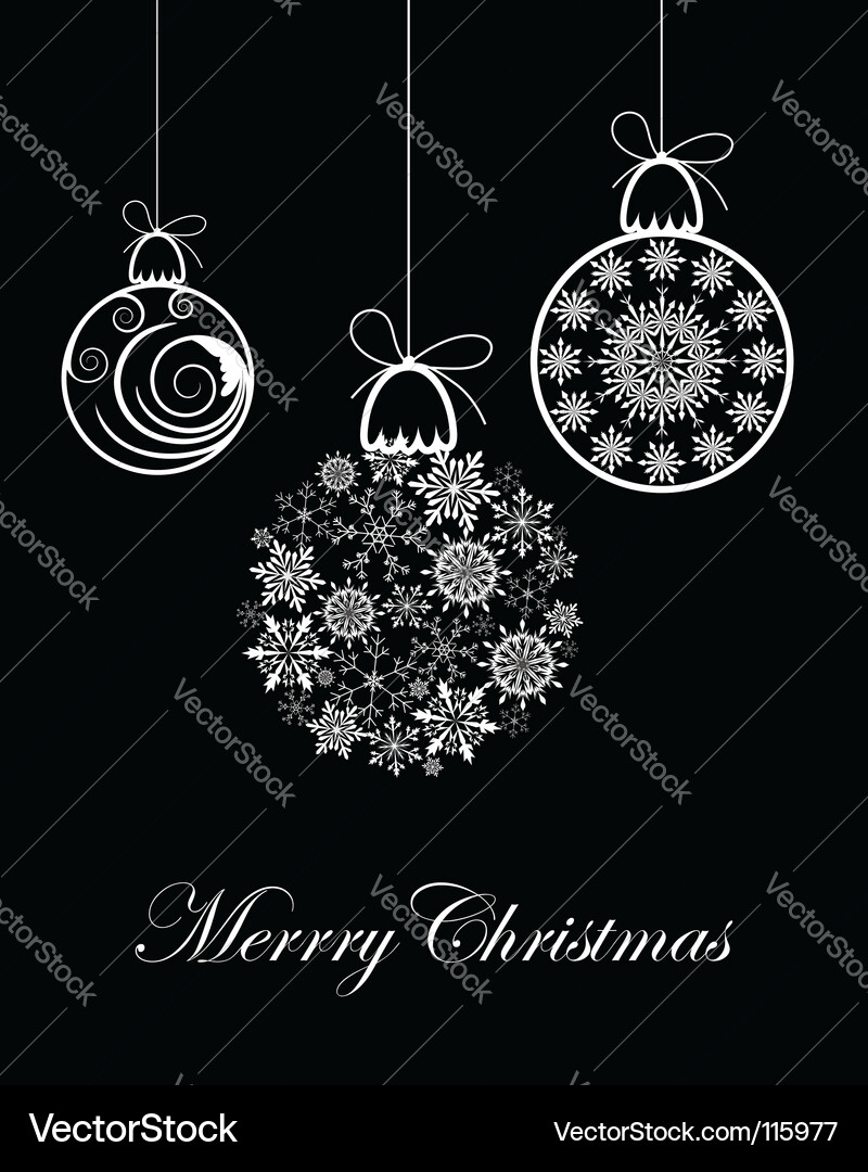 Christmas background Royalty Free Vector Image