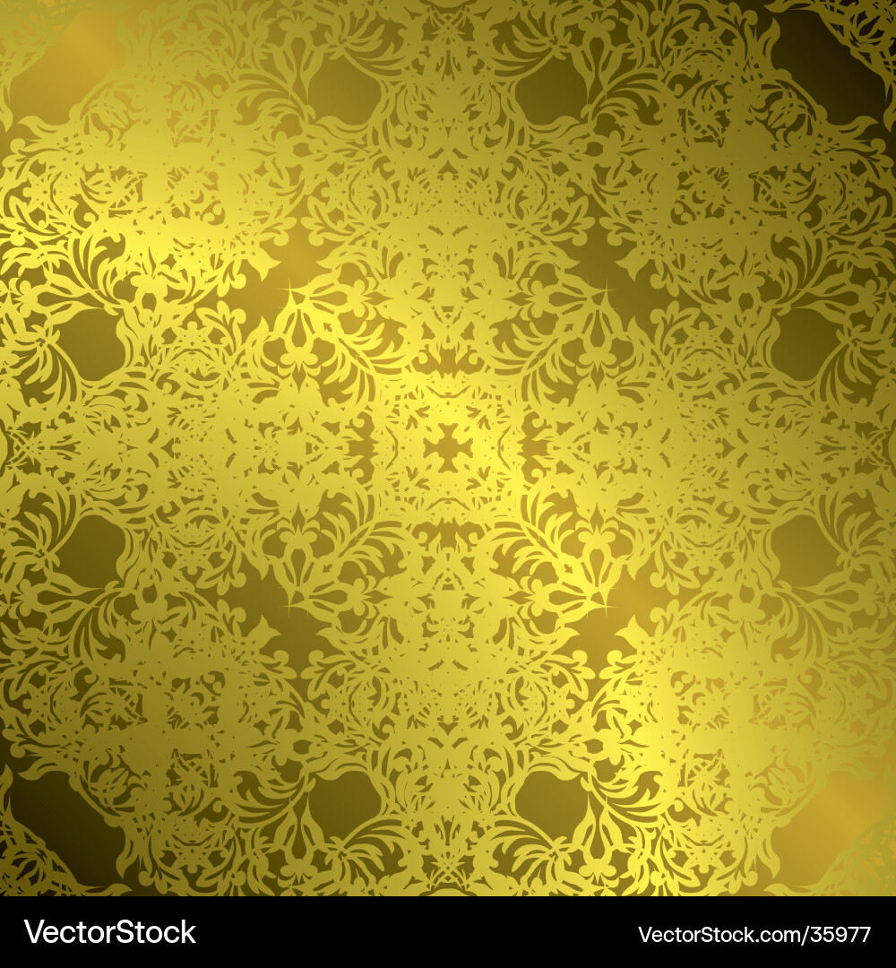 Gold leaf Royalty Free Vector Image - VectorStock