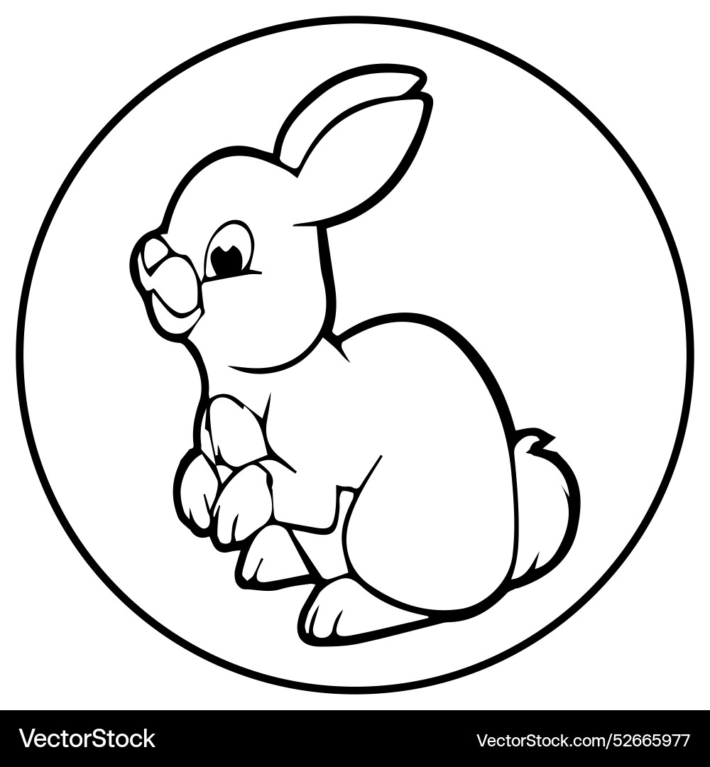 Rabbit animal icon symbol design Royalty Free Vector Image