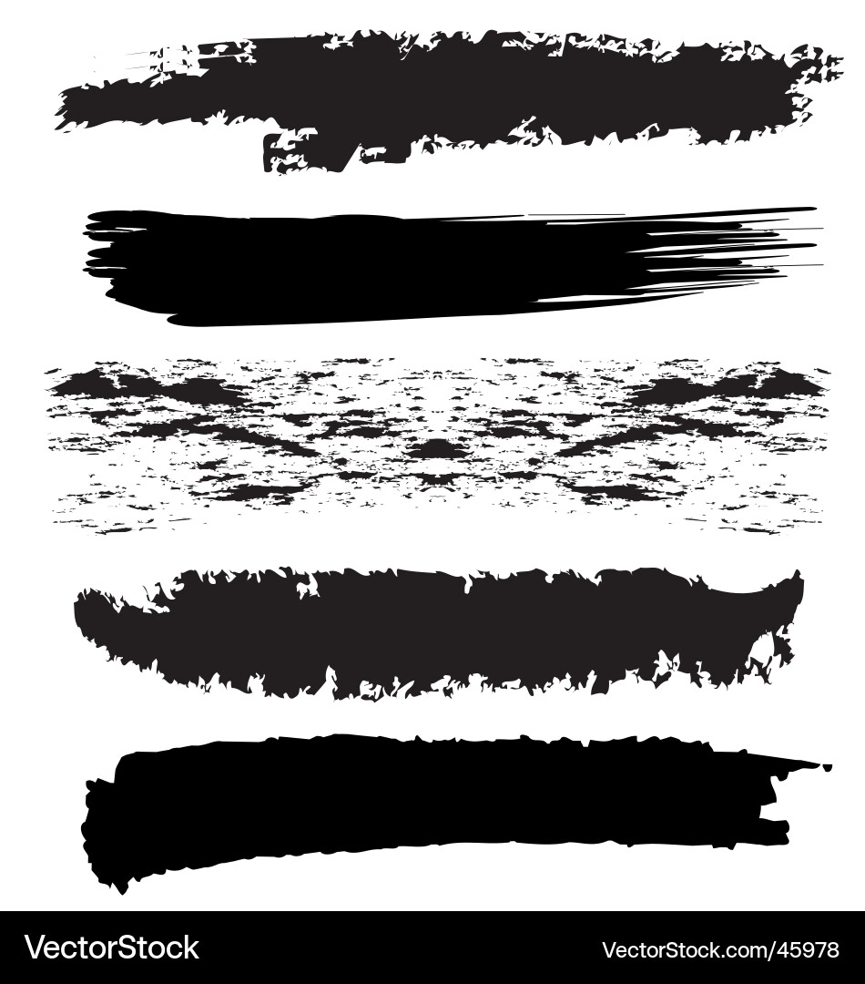 Brushes Royalty Free Vector Image - VectorStock