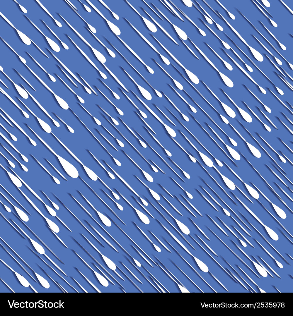 Rain seamless background Royalty Free Vector Image