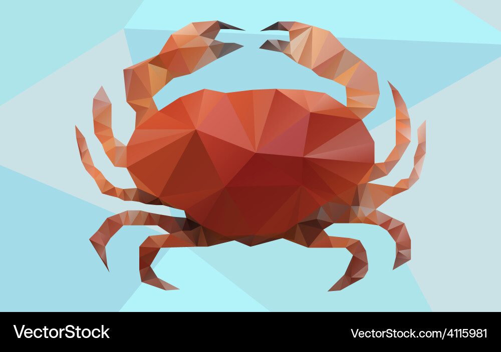 Crab Royalty Free Vector Image - VectorStock