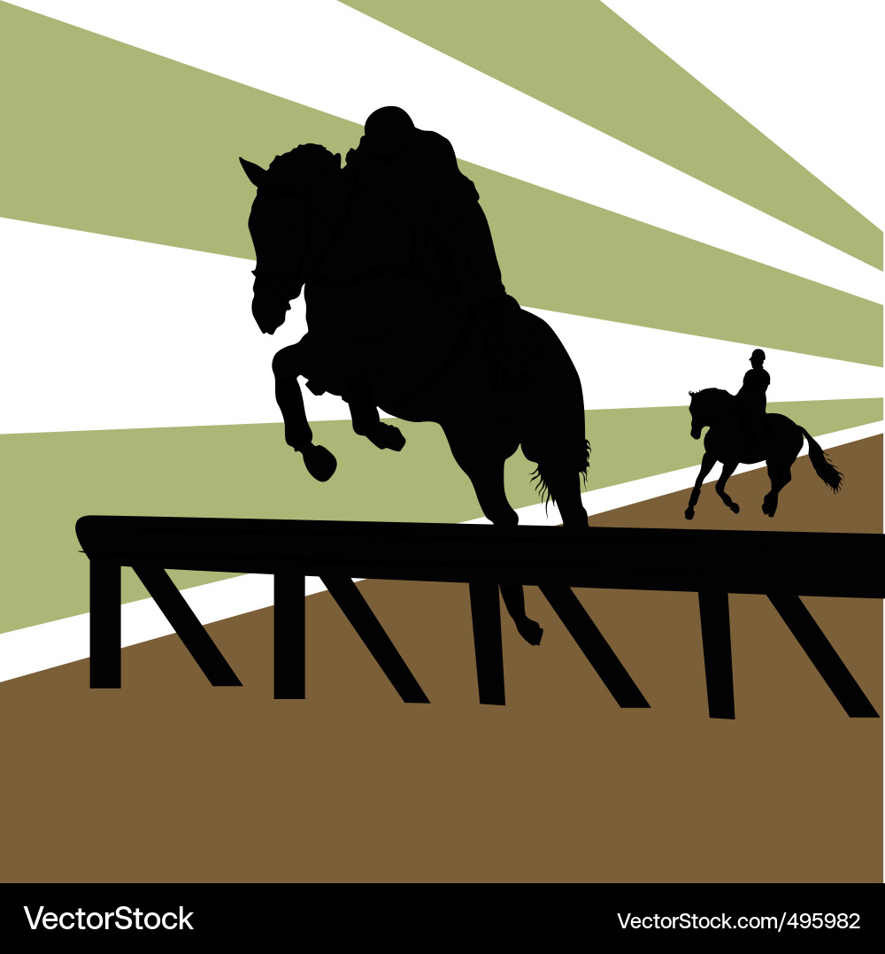 Equestrian Royalty Free Vector Image - VectorStock