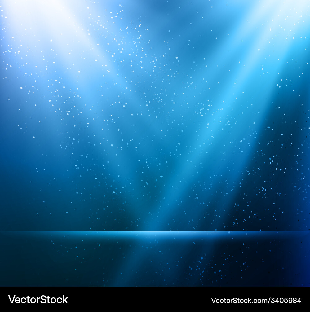Abstract Blue Magic Light Background Royalty Free Vector