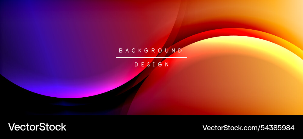 Gradient and shadow wave line geometric background