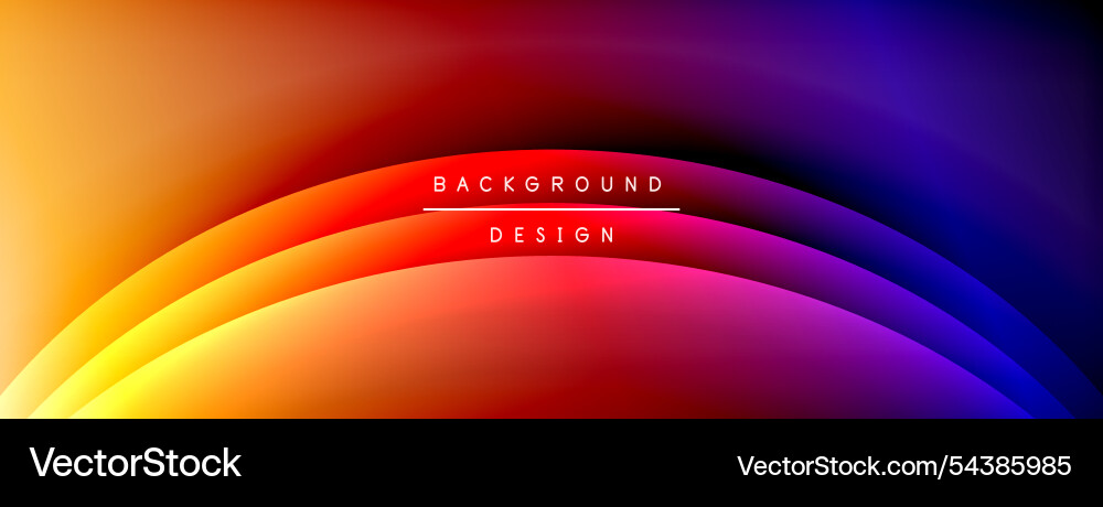 Gradient and shadow wave line geometric background