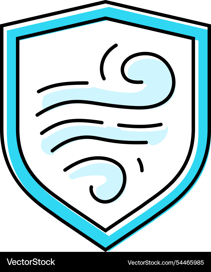 Storm widerstandsfähiges Etikett Produkt Vorsicht Farbe I