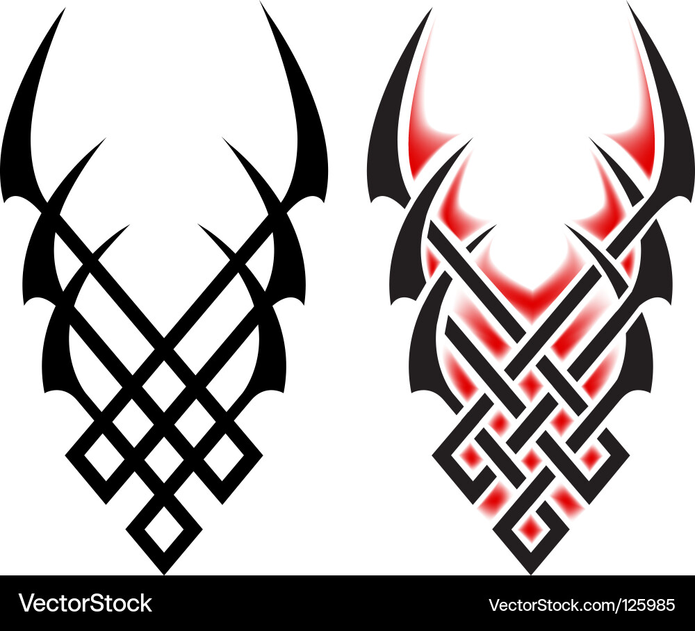 Tattoo Royalty Free Vector Image - VectorStock