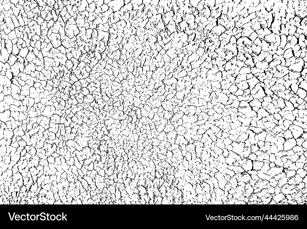 Cracks overlay texture Royalty Free Vector Image