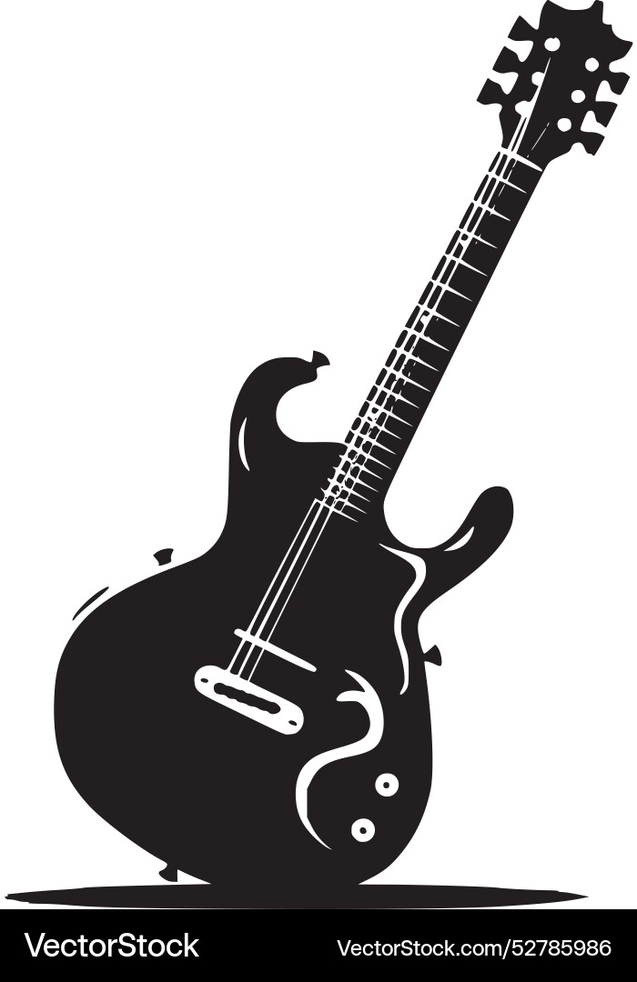 Guitar Royalty Free Vector Image - VectorStock