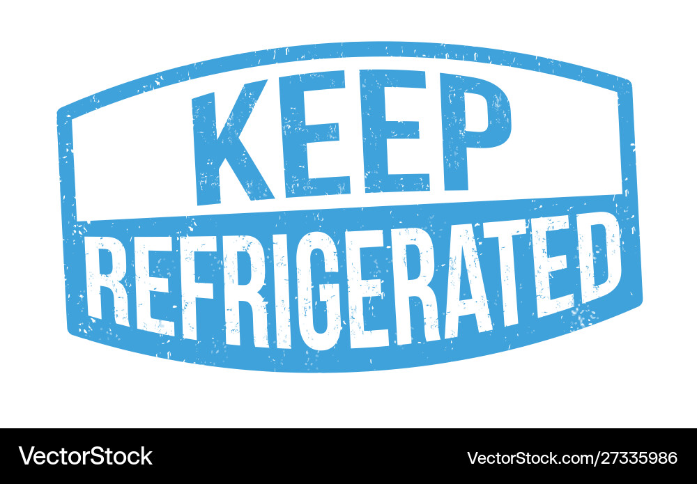 Refrigerate Sign - Keep Cold Royalty Free Vector Image
