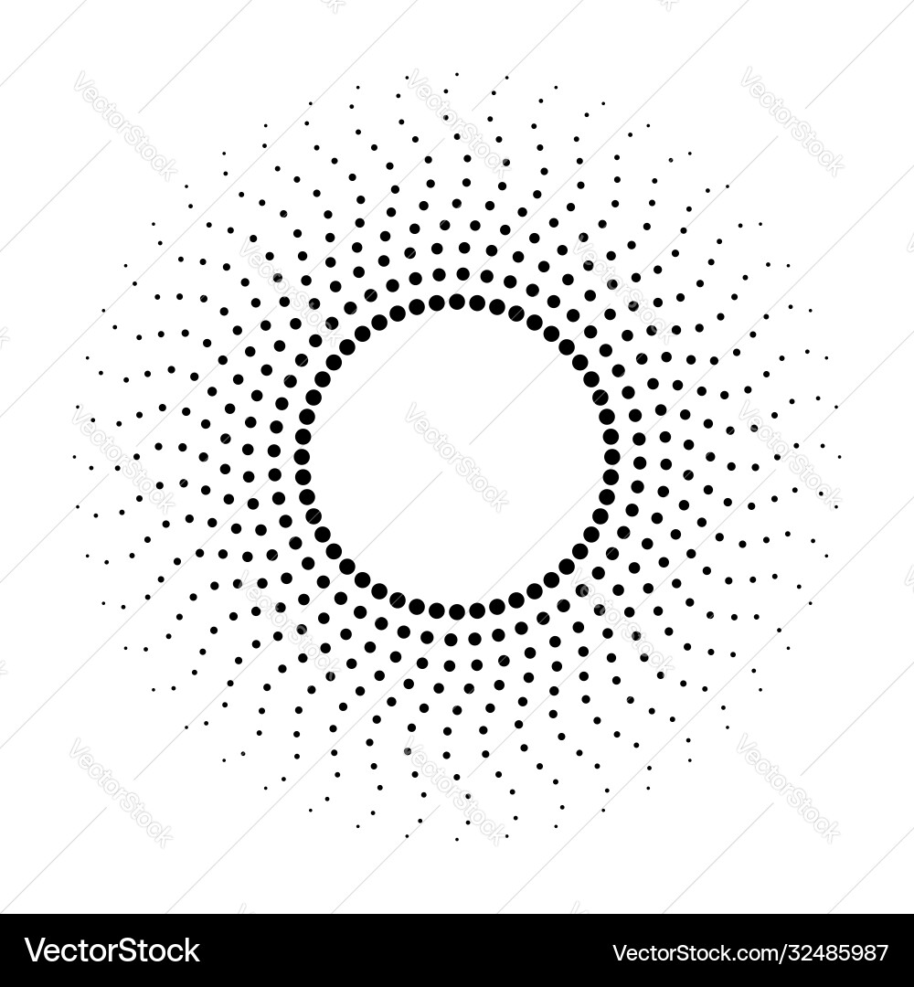 Dotted background Royalty Free Vector Image - VectorStock