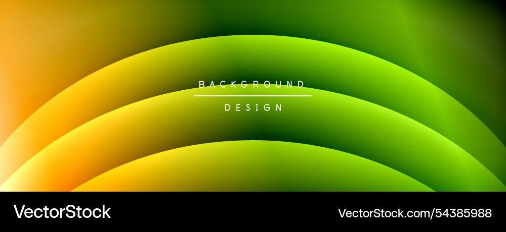 Bright rainbow style color gradient with curve Vector Image