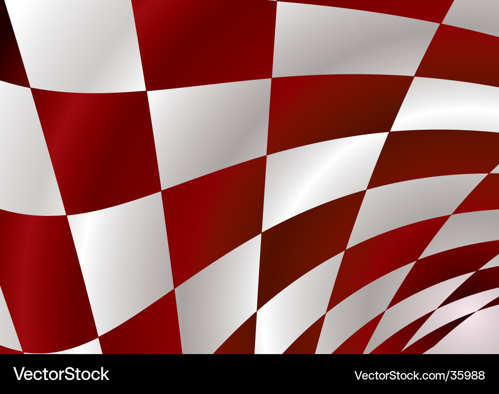 Red checker Royalty Free Vector Image - VectorStock