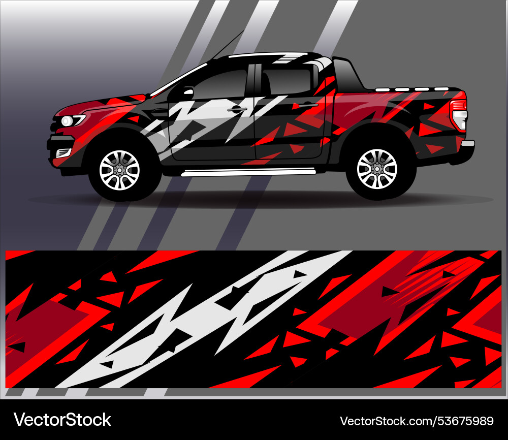Graphic abstract stripe racing background designs Vector Image