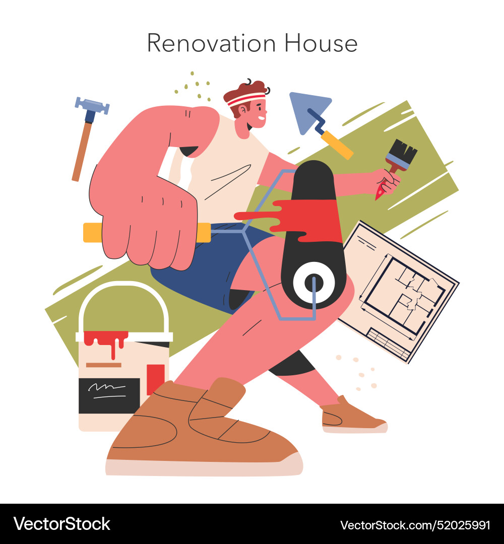 Moving house flat Royalty Free Vector Image - VectorStock