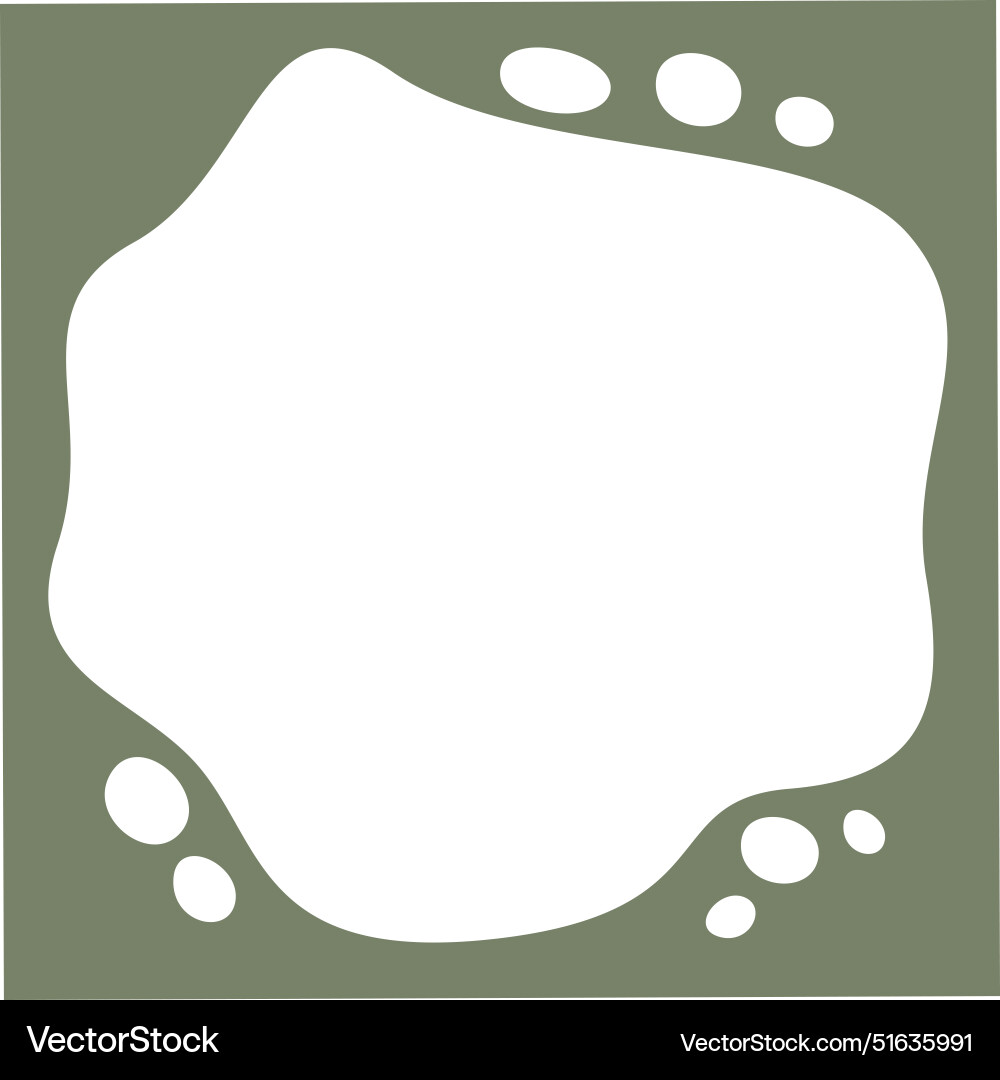 Square abstract frame Royalty Free Vector Image