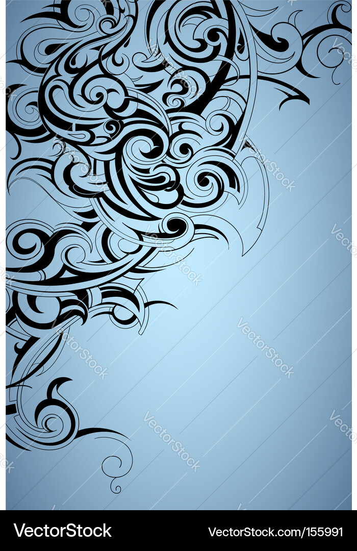 Tattoo print background Royalty Free Vector Image