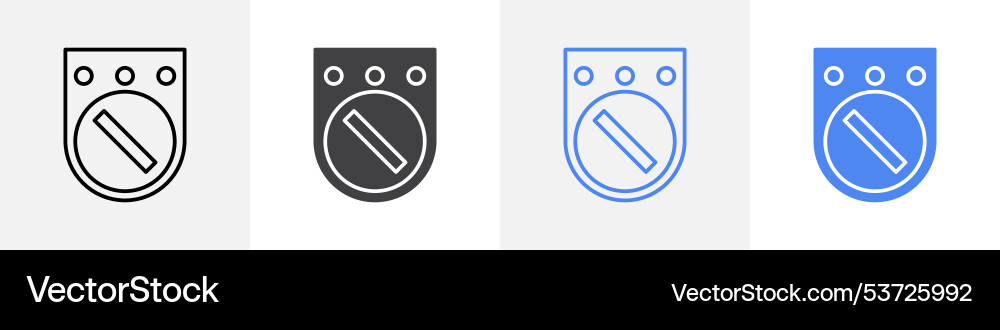 Selector icon set use for web Royalty Free Vector Image