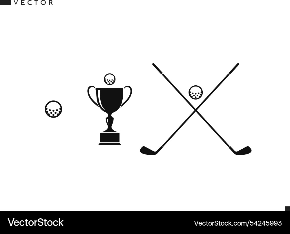 Golf Royalty Free Vector Image - VectorStock