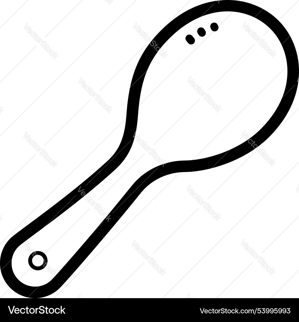 Mixing spoon - kitchen and cooking icons Vector Image