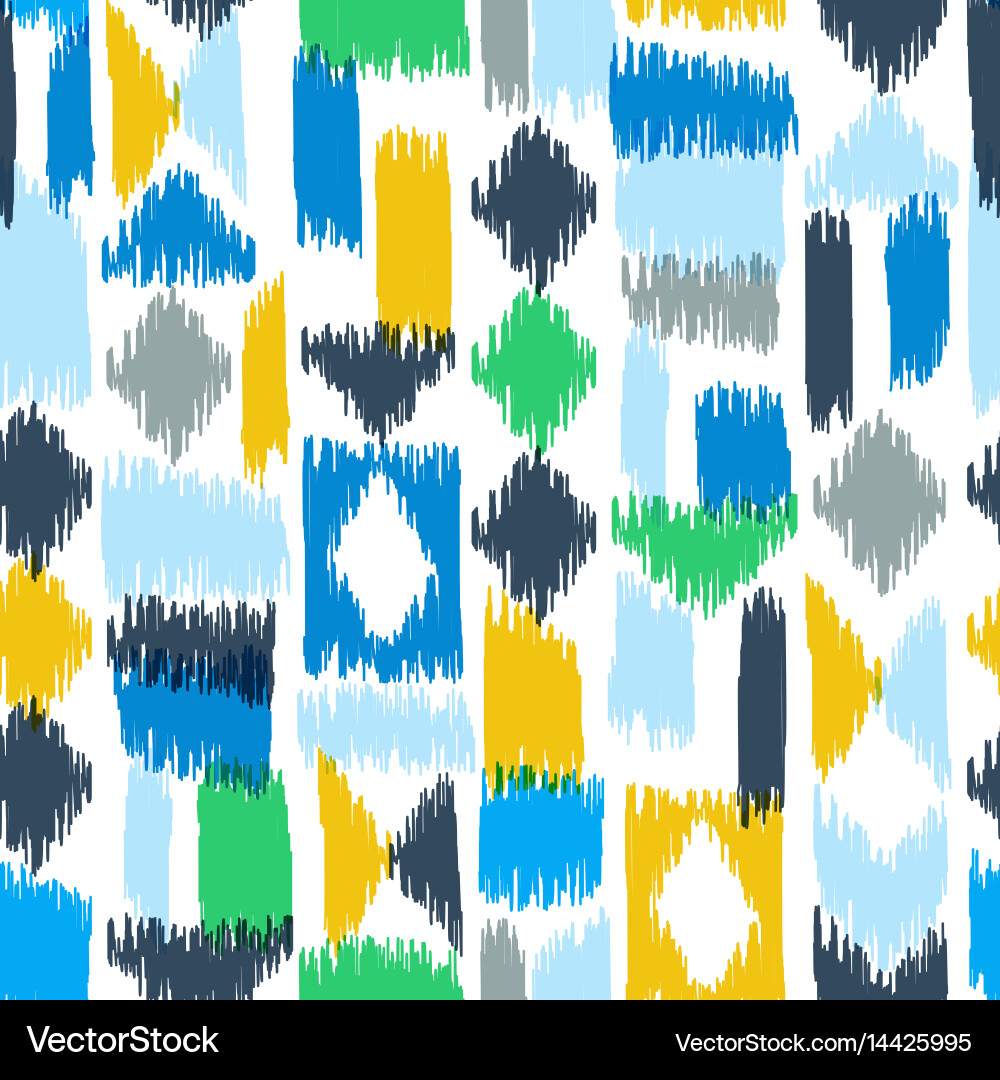 Colorful textile pattern Royalty Free Vector Image