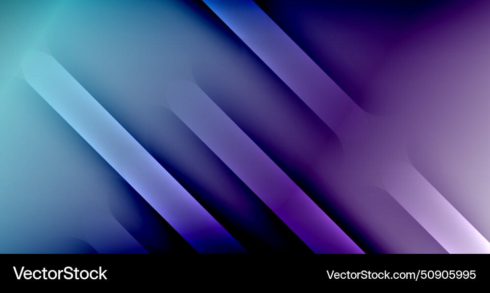 Dynamic bright colorful lines shadow style Vector Image