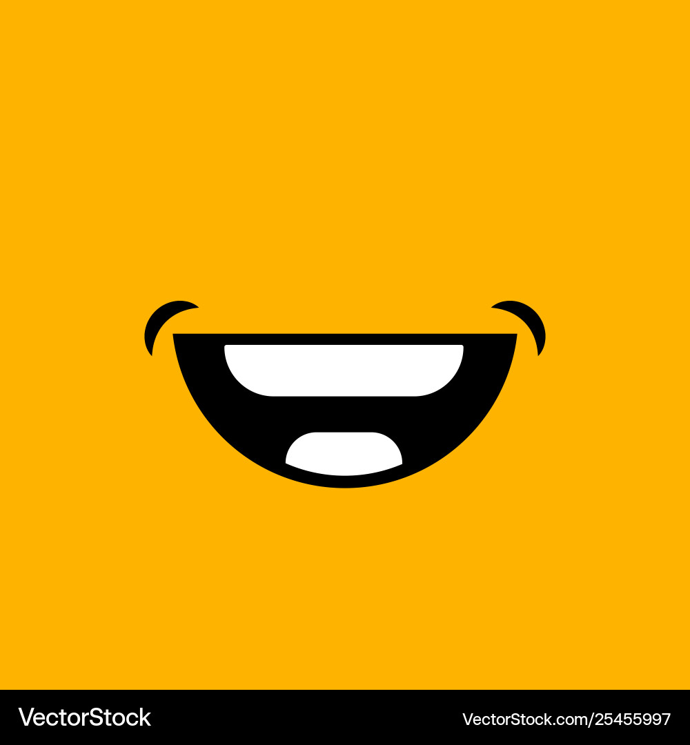 Emoticon face symbol or sign collection Royalty Free Vector