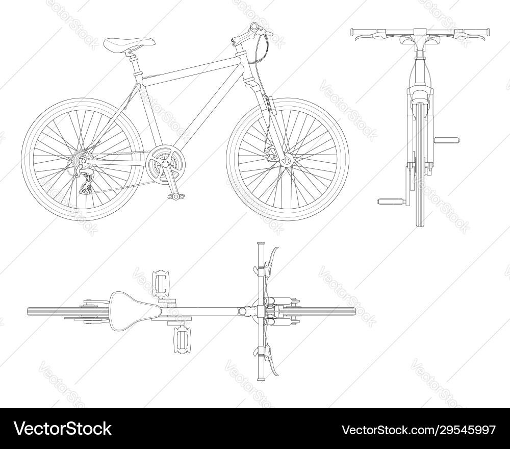 Cyclist Top View Vector Images (over 120)