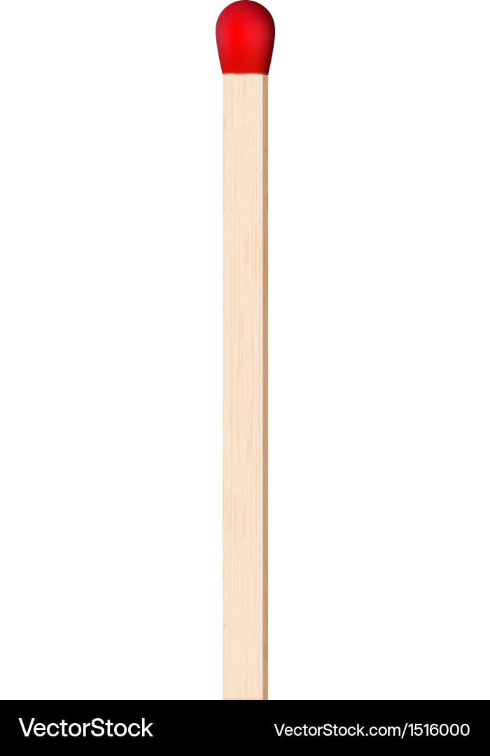 Matchstick Royalty Free Vector Image - VectorStock