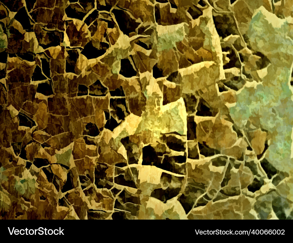 Golden Acrylic Texture Background Royalty Free Vector Image