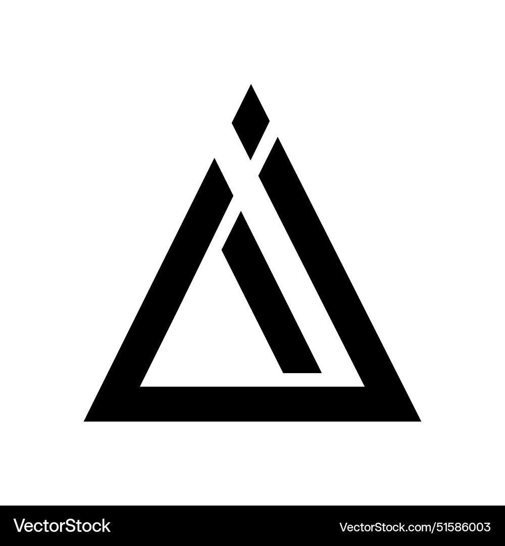 Letter logo ai Royalty Free Vector Image - VectorStock