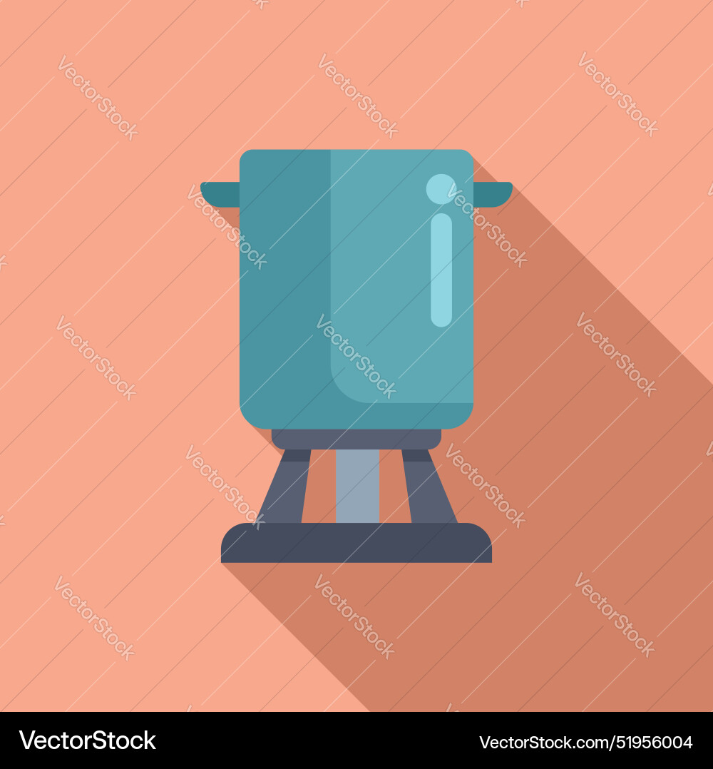 Home gas boiler heating water for central Vector Image