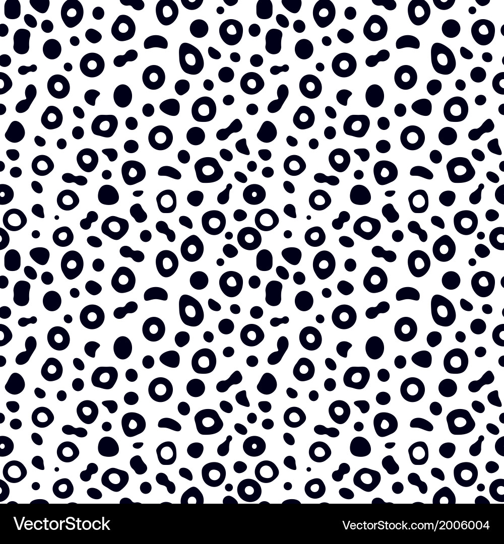 Seamless spotted background Royalty Free Vector Image