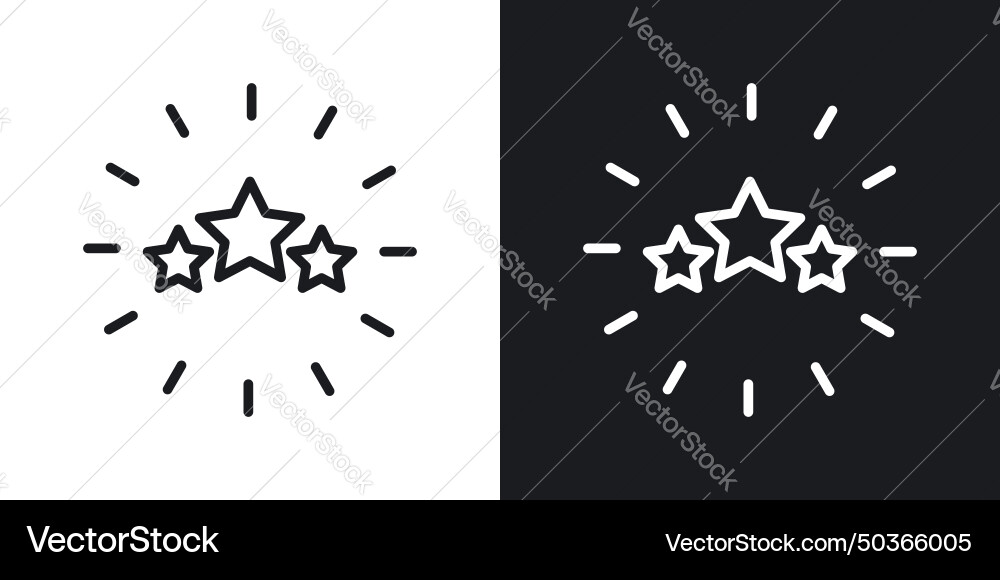 Appreciation icon set outstanding customer Vector Image