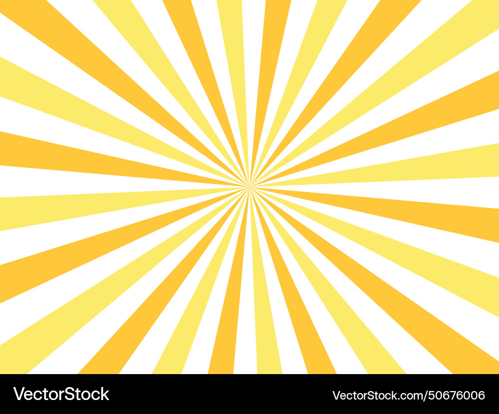 Banner background rays template Royalty Free Vector Image