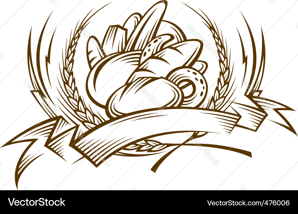Bread Royalty Free Vector Image - VectorStock