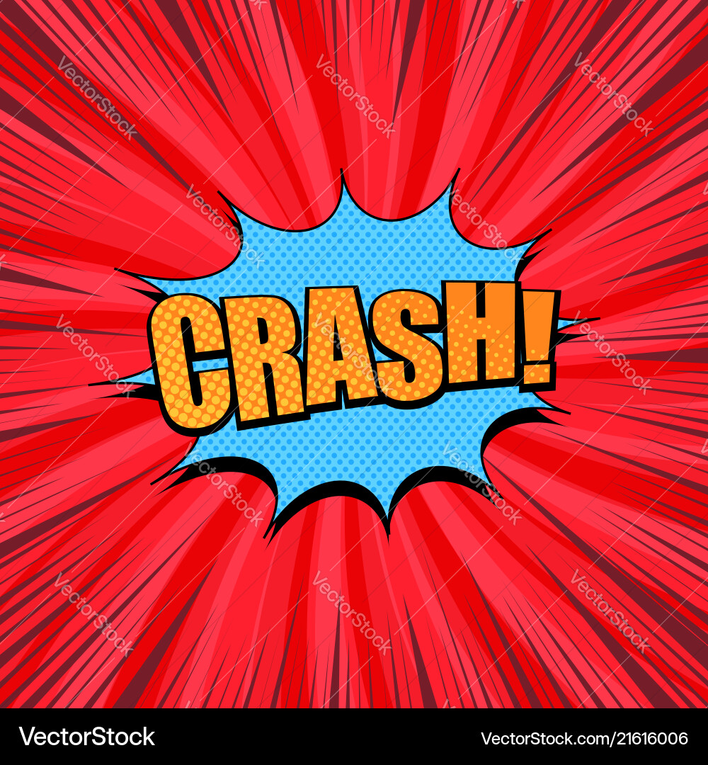 Comic bright template Royalty Free Vector Image