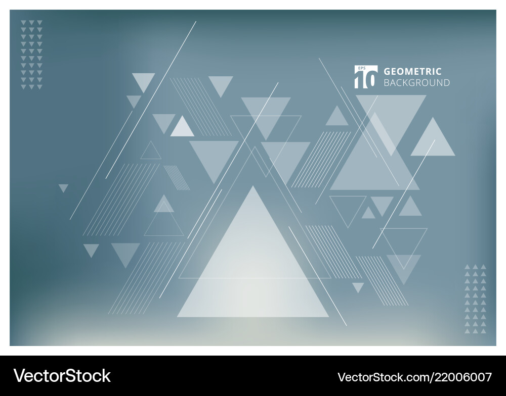 Abstract blurred background with geometric Vector Image