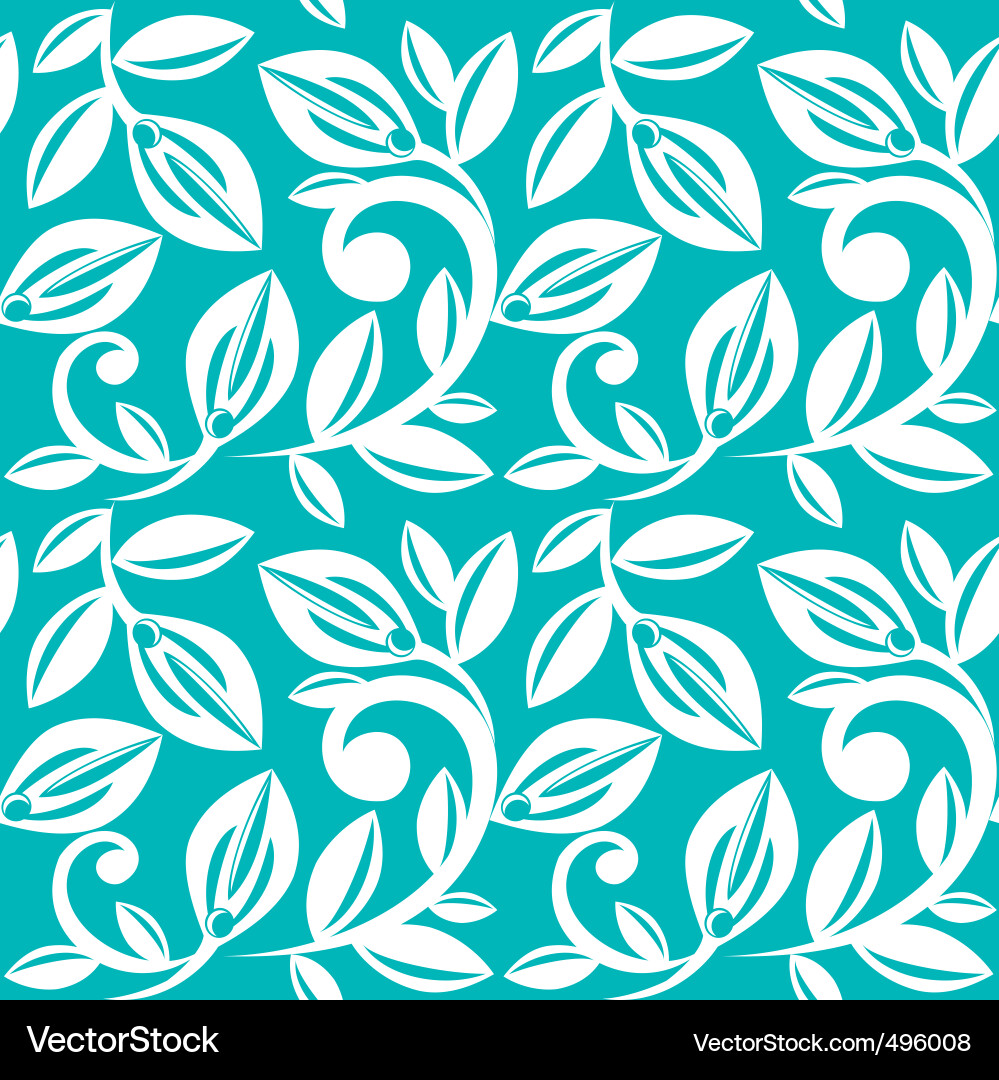 Delicate Floral Pattern Royalty Free Vector Image